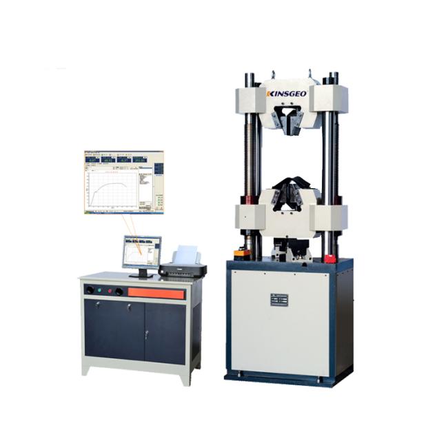 Computer Rubber Universal Strength Testing Machine 1000KN With Servo Motor / PC Display