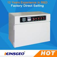 China Weather Accelerated Aging UV Testing Machine 200°C 300W with 50×50×60cm Chamber for Material Durability Analysis for sale
