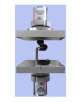 China Custom Stainless Steel Compression Test Fixture for Universal Testing Machine ASTM E8 20 Years Experience for sale