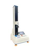 China Single Column Rubber Plastic Tensile Testing Machine 650mm Stroke 0.5-500mm/min for sale