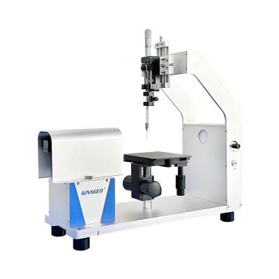 China Desktop Contact Angle Tester Water Drop Angle Measuring Machine For Film Glass Plastic for sale
