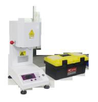 China AC220V Double Temperature Control Melt Flow Index Tester 0.1C Resolution Rubber Testing Equipment for sale