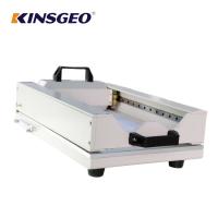China Manual Rubber Testing Machine 24mm / 25mm Sampling Width for sale