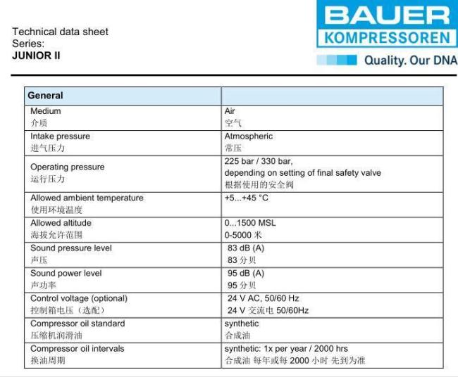 Mobile High Pressure Compressor for Compressing Air Andbreathing Air