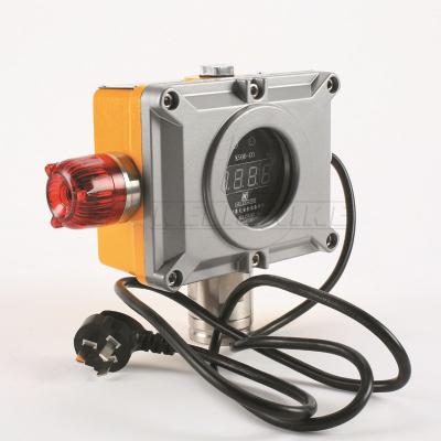 China Wall Mounted Combustible Gas Leak Detector With Receive Frequency 229.95MHz for sale