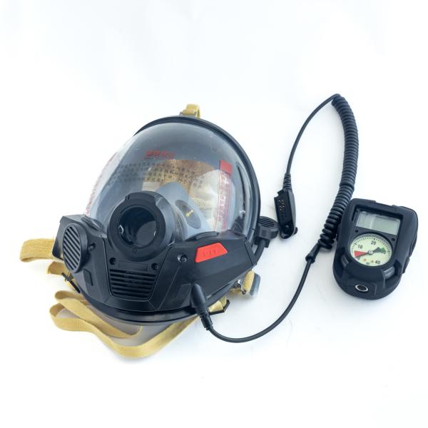 Quality Comfortable 3L SCBA Full Face Mask With Digital Display Pressure Gauge for sale