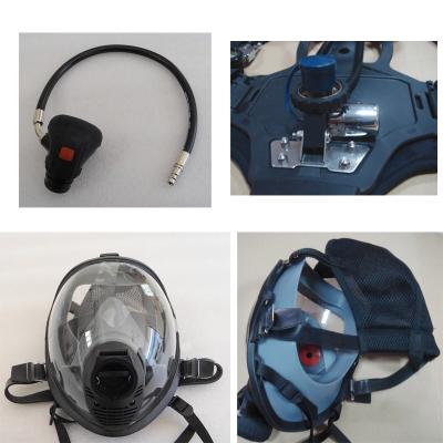 Cina 6.8L SCBA apparecchio di respirazione dell'aria compressa 30 MPa con 60 minuti di servizio in vendita