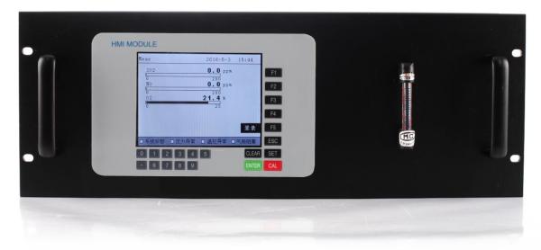 IP42 KF100 UV連続排出量モニタリングシステム 50Hz 100W 5つのガス