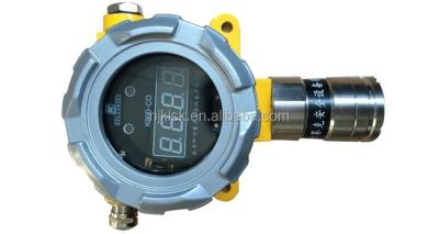 China Solid Relay Output Fixed Hydrogen Gas Detector DC 24V with Electric Control for sale