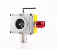 Quality 4 Ditigal LED Display Wall Mounted Gas Detector Industrial For Gas Leak for sale