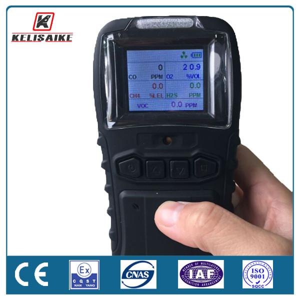 Quality Portable Multi Gas Detector 5 In 1 Analyzer CH4 CO H2S O2 VOCs for sale