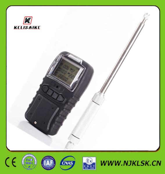 Quality Light Weight Factory Price Pumping Portable Multi 5 in 1 Gas Detector CH4 CO H2S O2 VOCs for sale