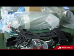 KL99 SCBA Aparelho de respiração a pressão positiva Equipamento de segurança do tanque de ar