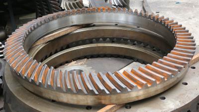 China Right Angle 90 Degree Bevel Gear 12.5 Module 535mm Outer Diameter for sale