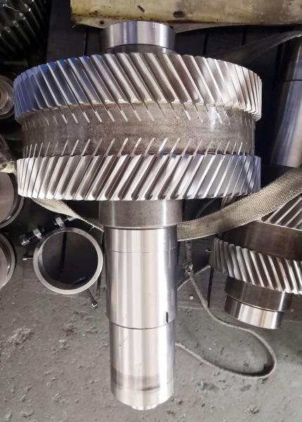 17CrNiMo6 Herringbone Double Helical Gears DP 6.35 For Gear Reducer