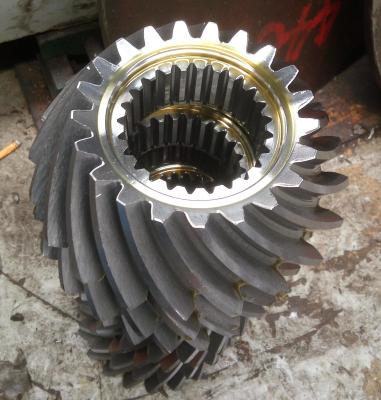 중국 21 이빨 제한된 공간에 대한 내부 이빨을 가진 나선 비벨 기어 판매용