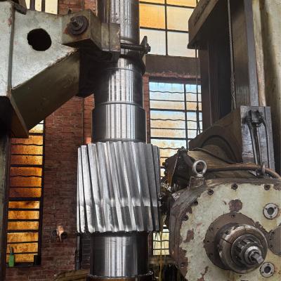 Cina Albero ingranaggio elicoidale di precisione lavorato a CNC per la trasmissione di potenza in vendita