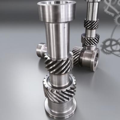 중국 고부하용 고속 CNC 가공 헬리컬 기어 샤프트 판매용