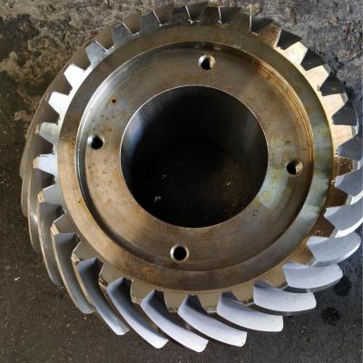 중국 맞춤형 스파이럴 베벨 기어 ISO 6-7 정밀 가공 (변속기용) 판매용