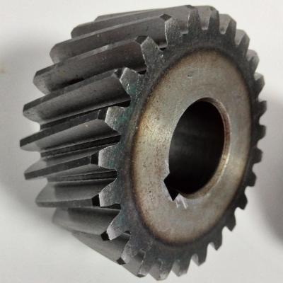 中国 2つのモジュールのピニオンの変更ギヤ鍛造材鋼鉄をひく17CrNiMo6ギヤ 販売のため