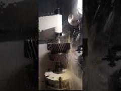 Customized Double Helical Gears with 35 Teeth and 20° Pressure Angle for Heavy Duty Applications