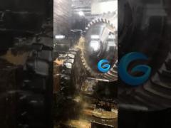 16 module 20crni2moa bevel spiral gear grinding transmission gears