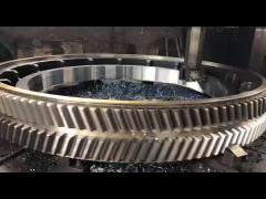 Casting Steel ZG42CrMo Transmission Gears Double Helix Gear Wheel