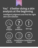 China Portable 3D Skin Analysis Machine Test Analyzer Camera for Skin Problems Measurement for sale