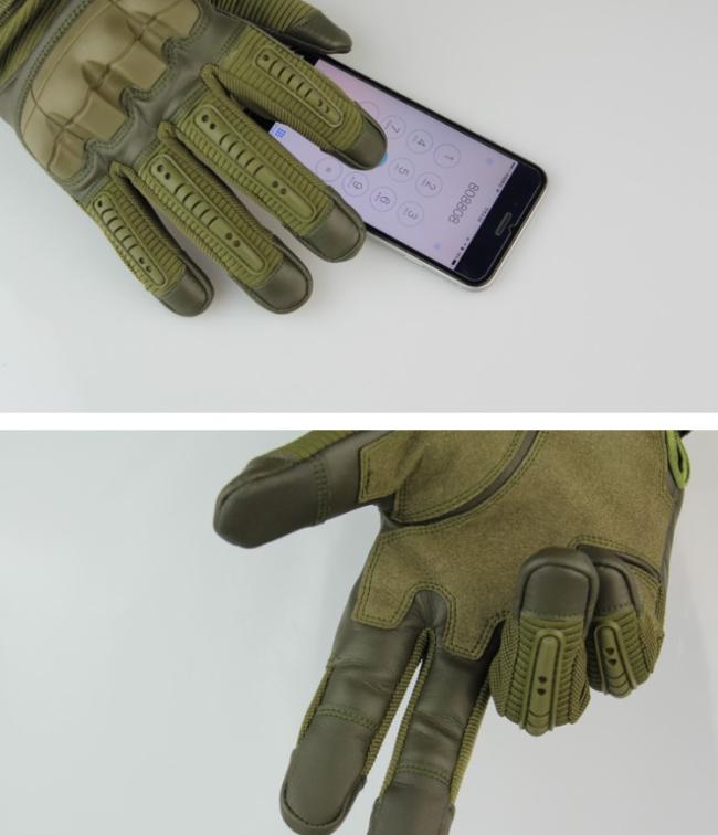 screen touch Protective Shock Resistant Full Finger Outdoor Cycling Sports Military Tactical  Motorcycle Gloves