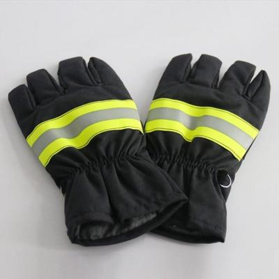 China Reflective Rescue Gloves Fire Rescue Protective Gloves for sale