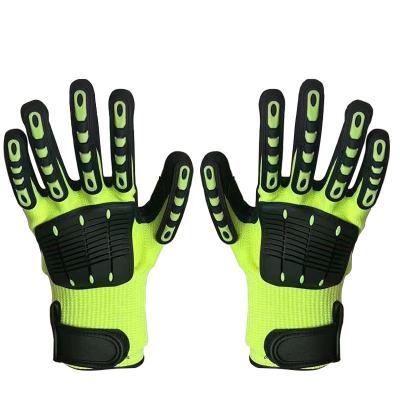 China Anti-Smash Anti-Cut Anti-Seismic Impact Discharge Mechanical Gloves Anti-Stab Anti-Squeeze Rescue Gloves for sale