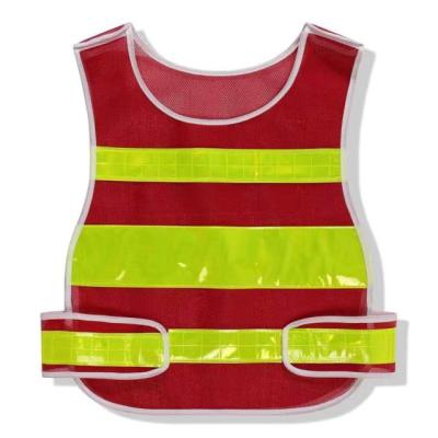 Cina Abbigliamento riflettente per pattuglia traspirante Griglia di sicurezza stradale per traffico Griglia riflettente giubbotto di sicurezza Wholesale in vendita