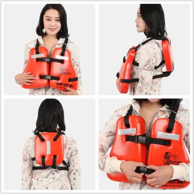 Cina Waterproof Custom Logo Foam Big Buoyancy NBR life jacket vest marine fishing life vest adulto life jacket unisex in vendita