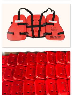 Cina Waterproof Custom Logo Foam Big Buoyancy NBR life jacket vest marine fishing life vest adulto life jacket unisex in vendita