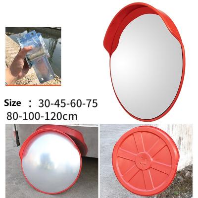 Cina 80 cm Specchio ad angolo largo interno ed esterno Concavo Superficie convessa in vendita