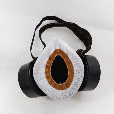 China Professional High Quality Anti Harmful Gas Anti-Dust Spray Chemical Gas Dual Cartridge Respirator Paint Filter Mask for sale