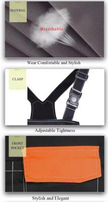 China Fabrieksverkoop Mensen Suspenders Overalls Werkkleding Werkuniformen Cargo Bib Overall Pants Te koop