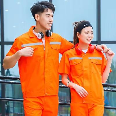 China Fabriek Nieuwe mode Duurzaam Comfortabel Winddicht Werkkleding Oranje Mensen Werkkleding Te koop