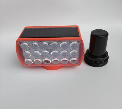 China Construção de trânsito Luzes de aviso intermitentes Lâmpada solar LED Segurança rodoviária Barricada de trânsito Luz de aviso à venda