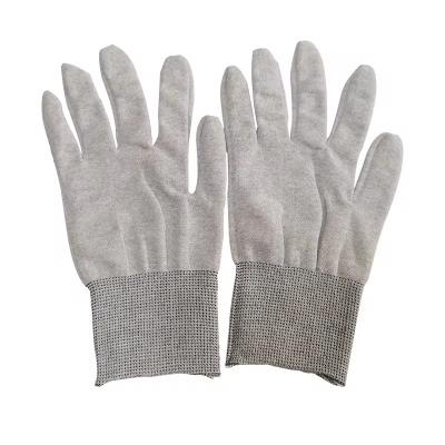 China Industrial Working Safety Anti Static Gloves / All ESD Custom Palm PU Coated Gloves / Anti-Static Gloves for sale