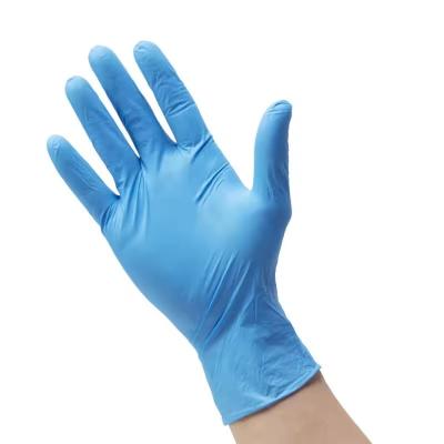 Cina Emergenza medica guanti blu per uso singolo guanti protettivi guanti di sicurezza guanti di nitrile in vendita