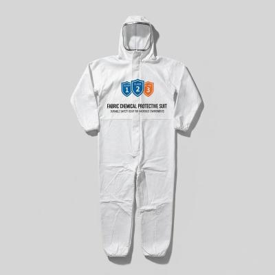China Fabric Chemical Protective Suit Protection Level Class 1 Class 2 Class 3 Durable Safety Gear for Hazardous Environments for sale