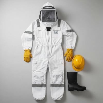 China OSHA ANSI AS NZS Compliant PPE Safety Wear Safety Protective Clothing Protective Suits Beekeeping Suits for Occupational for sale