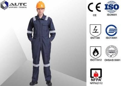 3XL Royal Blue 100% FR Cotton Flame Retardant Work Clothes FR Coverall