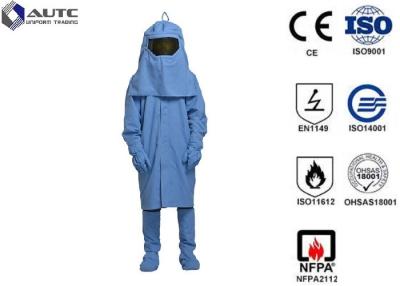 Cina L'abbigliamento dell'ingranaggio del lavoro della busbana francese, blu navy industriali dei vestiti da lavoro colora la valutazione di 33cal/C ATPV in vendita