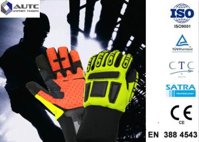 Cina Guanti di sicurezza del PPE di salvataggio, materiale dei guanti TPR di sicurezza del metallo resistente all'uso in vendita