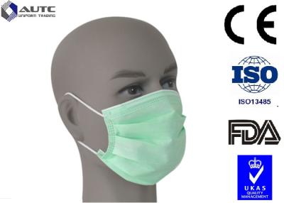 China Cool Disposable Medical Mask PP Non Woven Fabric Material Fliud Resistant for sale