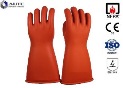 China Guantes ácidos de la seguridad del PPE de Du Pont de la protección, guantes de la mano de la seguridad contra incendios para las sustancias químicas peligrosas en venta