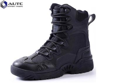 China Men Outdoor Hunting Shoes Military Boots Genuine Leather Waterproof Winter Tactical Army Boots for sale