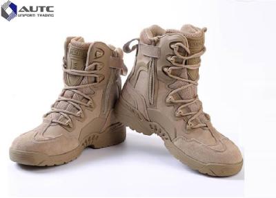 China Men Outdoor Hunting Shoes Military Boots Genuine Leather Waterproof Winter Tactical Army Boots for sale